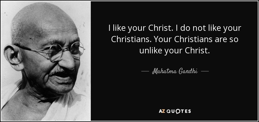 Christians: So Unlike Your Christ | Joshua's Musings